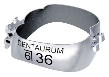 dentaform®, band, tooth 46, size 6, Roth 18 - DENTAURUM Online Shop